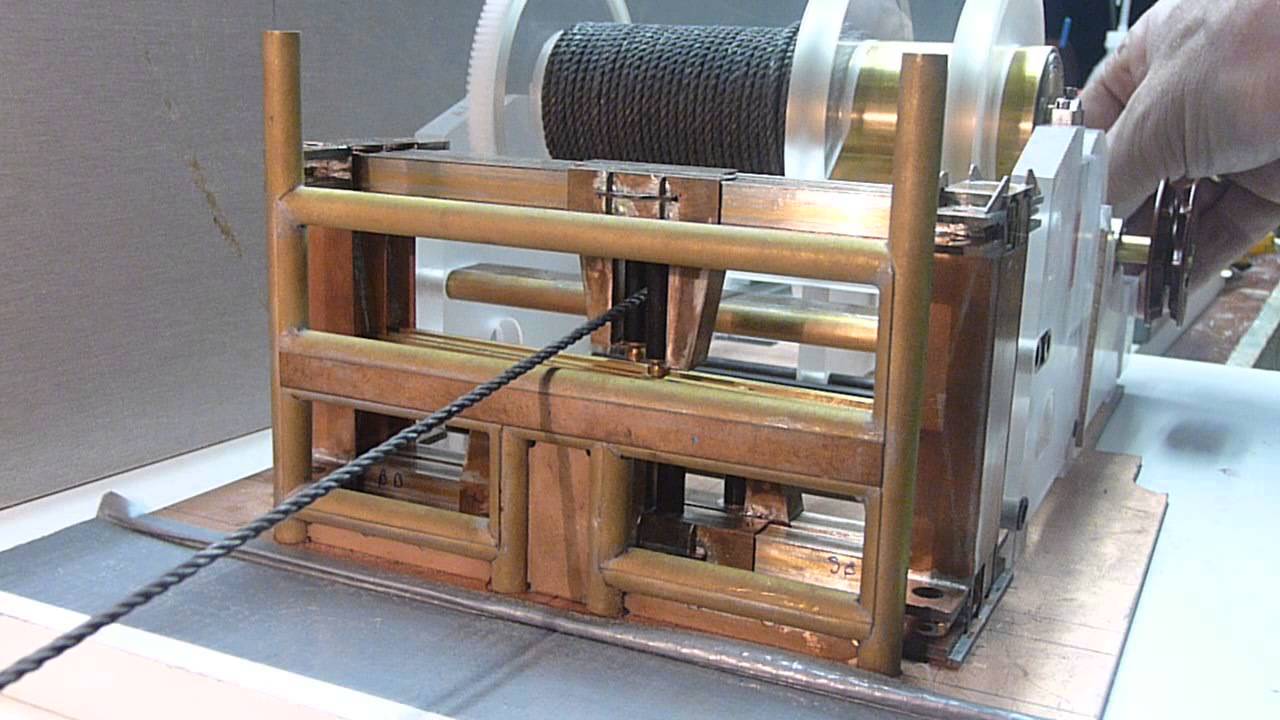 Test Anchor handling Drum/spooling gear, Maersk Topper - YouTube