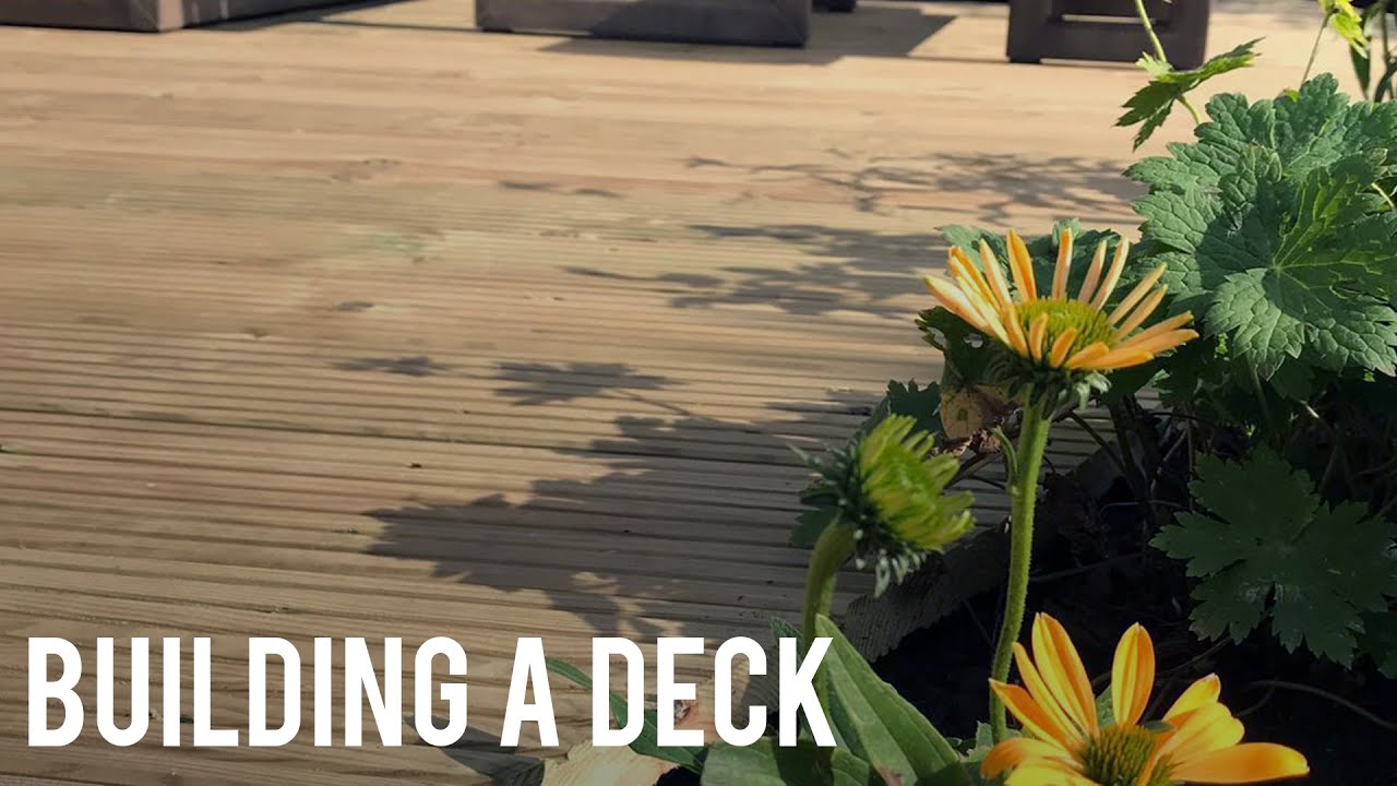 Building A Deck (Little Acorns Time-Lapse) - YouTube