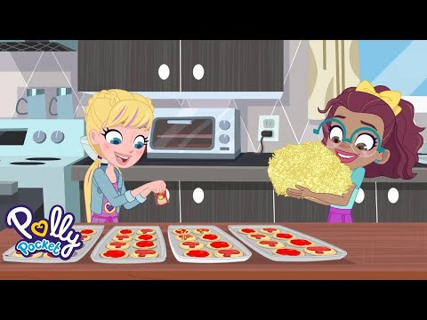 Polly Pocket: Pizza Do Pierce | Temporada 4 - Episódio 6 | Parte 1 | Desenhos animados