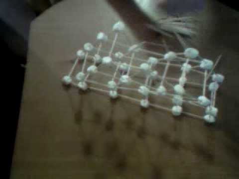 marshmellow and toothpick pyramid - YouTube