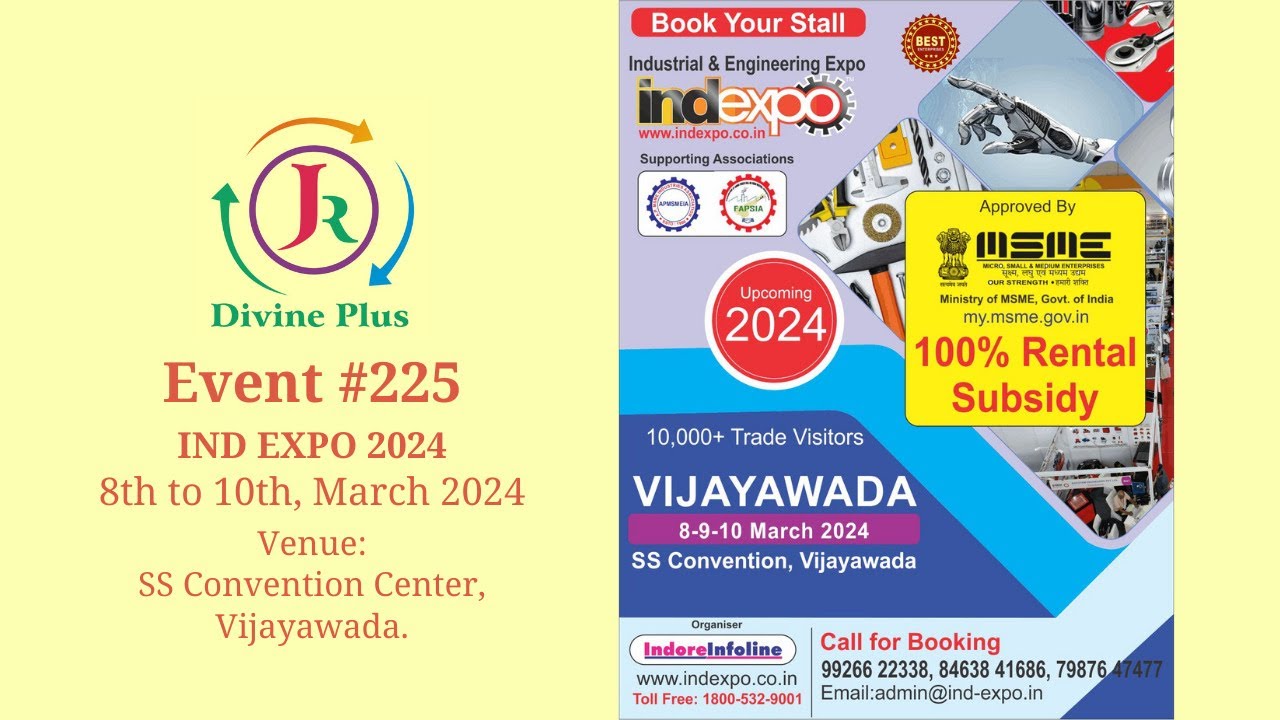 Vijayawada Ind Expo - March 2024 - YouTube