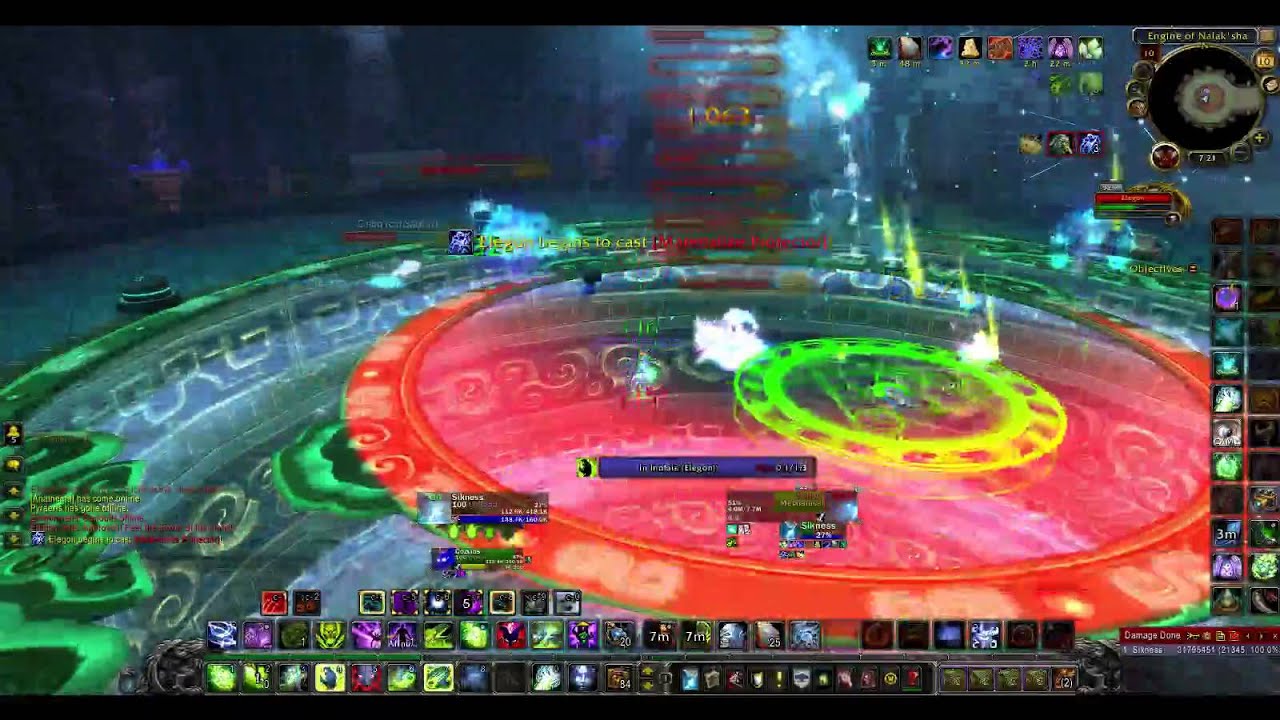 Warlock Solo Elegon Mogu'shan Vaults - YouTube
