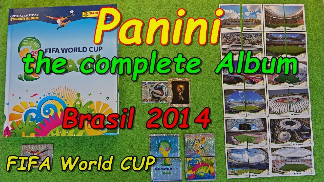 Panini Sticker World Cup Album 2014 Champion WM ´14 in Brasil Winner ...