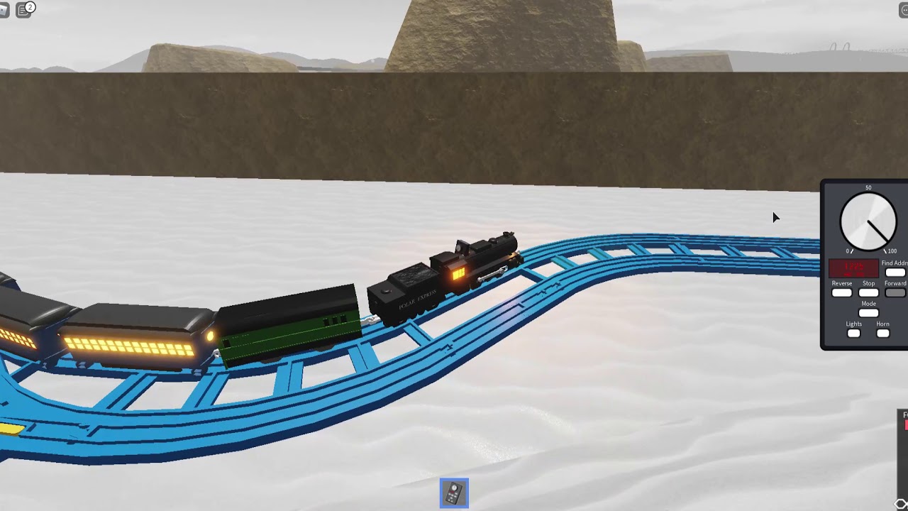POLAR EXPRESS TRAIN ON ROBLOX - YouTube