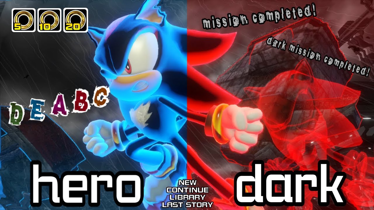 Shadow Generations: Shadow 05 GUI and Chaos Control Colour Swaps Mod ...