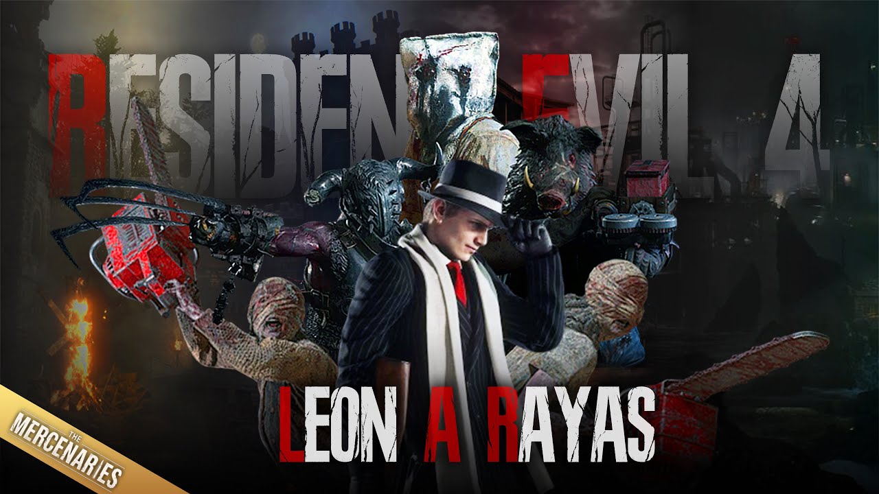 Leon a Rayas (Todos los Mapas) RANGO S++ | Modo Mercenarios || RE 4 ...