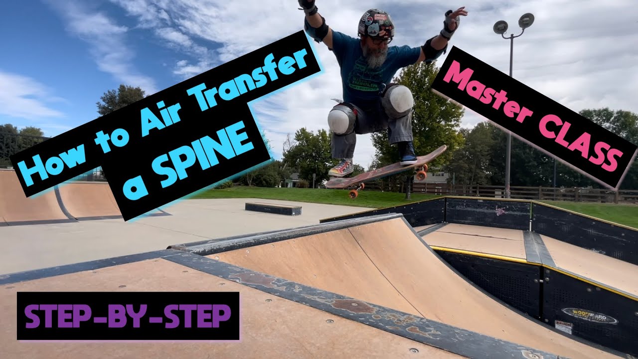 How to Air a Spine on a Skateboard - YouTube
