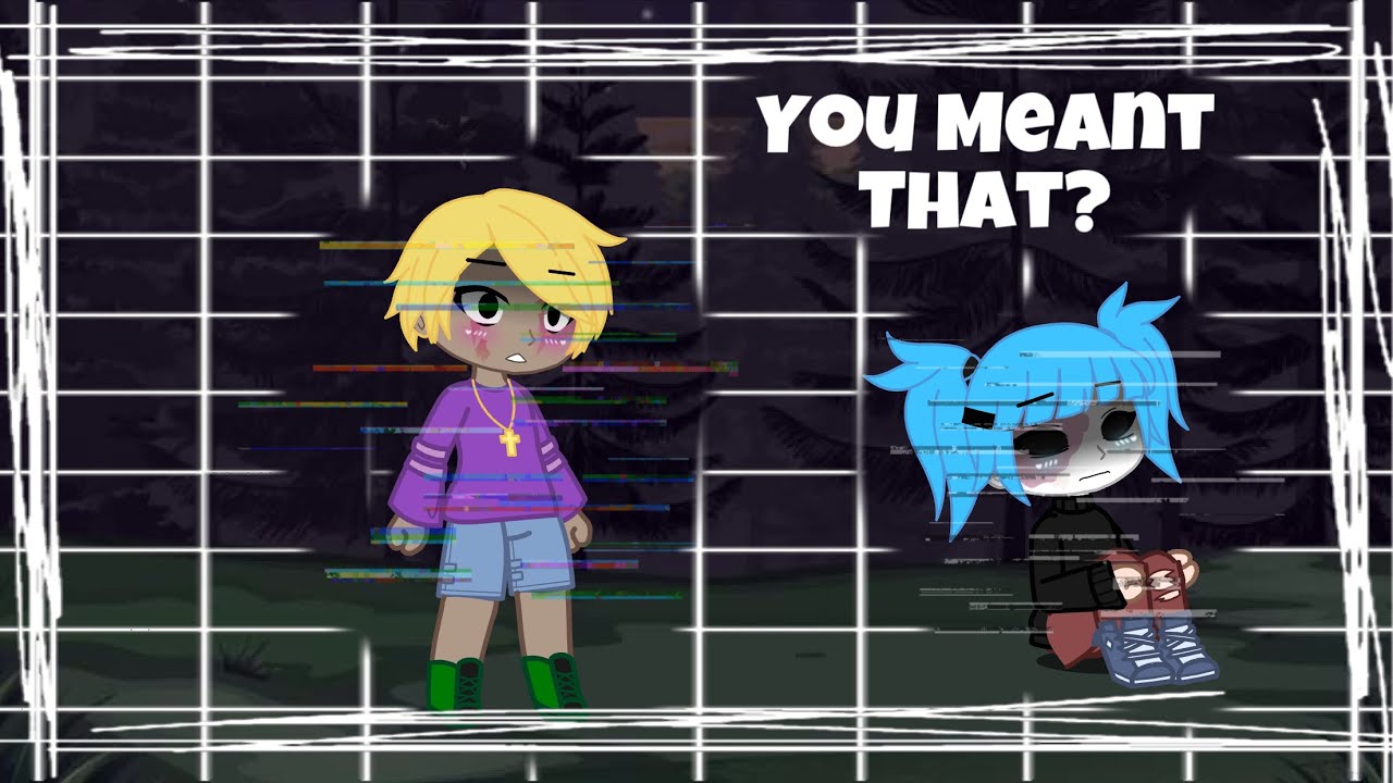 You Meant That? //Sally Face Skit// Salvis (Angst & Fluff) - YouTube