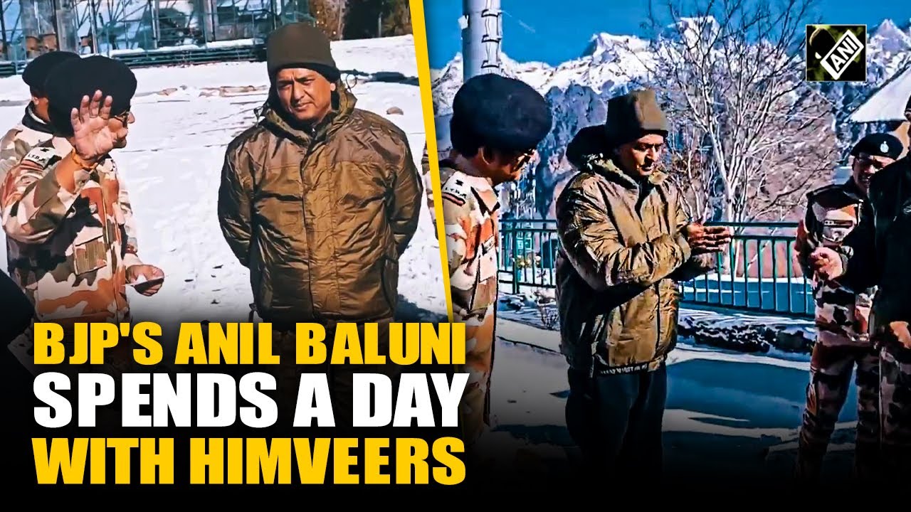 Anil Baluni visits Uttarakhand’s Chamoli under PM’s ‘Vibrant Village ...