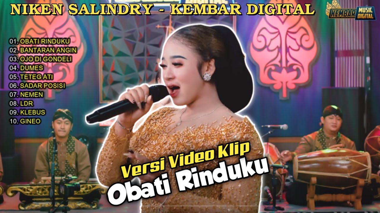 NIKEN SALINDRY - OBATI RINDUKU - KEMBAR MUSIK DIGITAL - YouTube