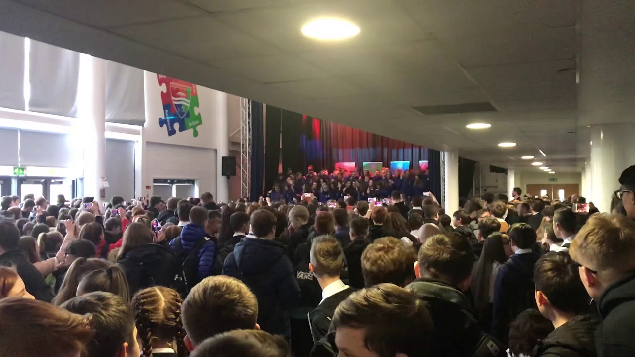 calderside academy school 6s 2018 Year’s party leavers - YouTube