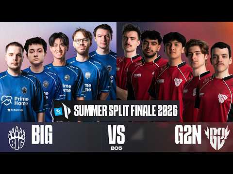 Prime League - 1. Liga Summer Split 2026 | FINALE | BIG VS G2N | TK PRM
