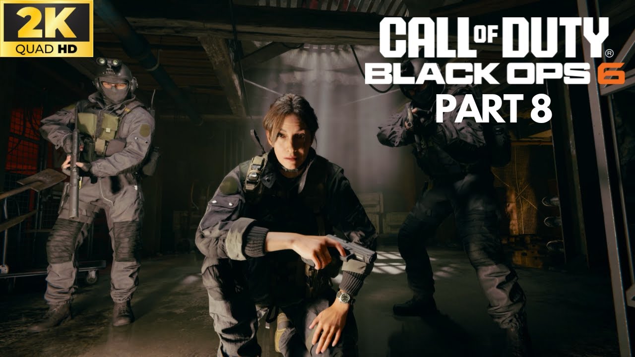 CALL OF DUTY BLACK OPS 6 PC Walkthrough Gameplay Part 8 - UNDER THE ...