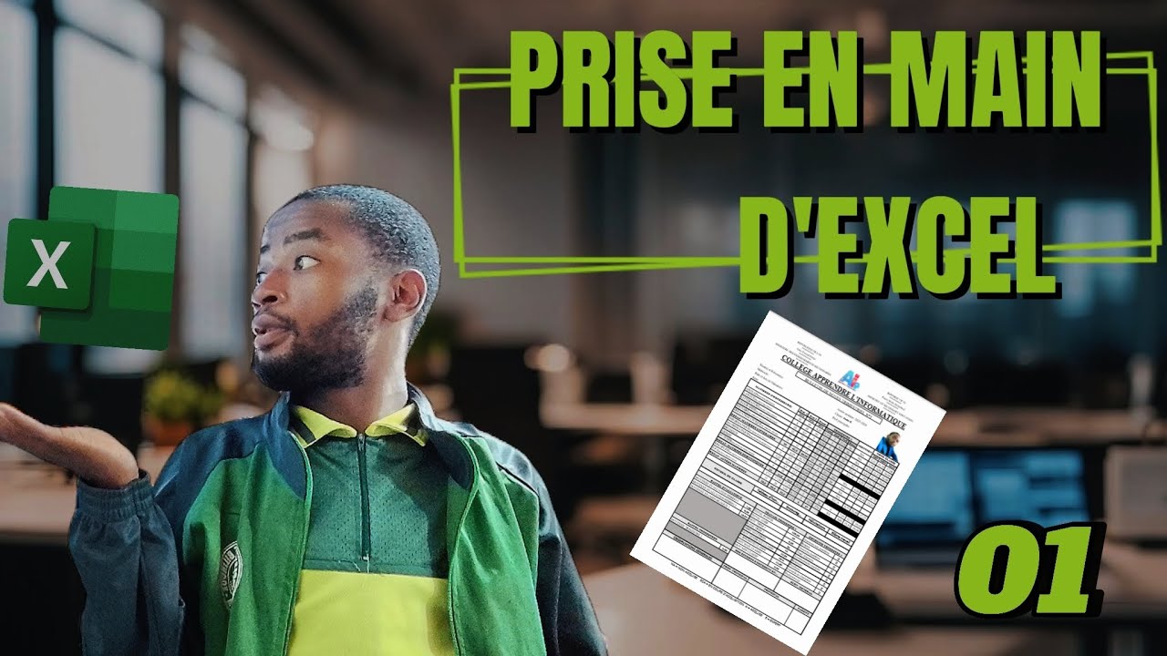 EXCEL POUR DÉBUTANT| TUTORIEL| CRÉATION D'UN BULLETIN DE NOTES les ...