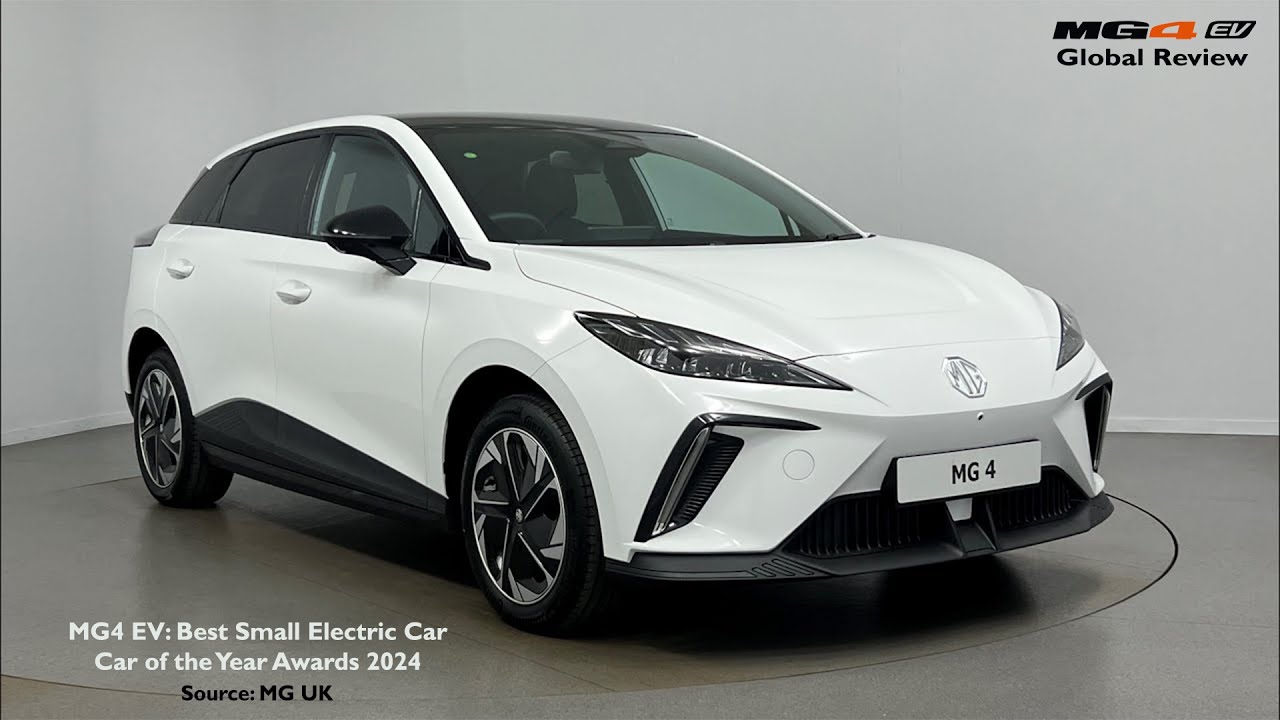 MG4 EV Best Small Electric Car WhatCar Car of the Year Awards 2024 ...