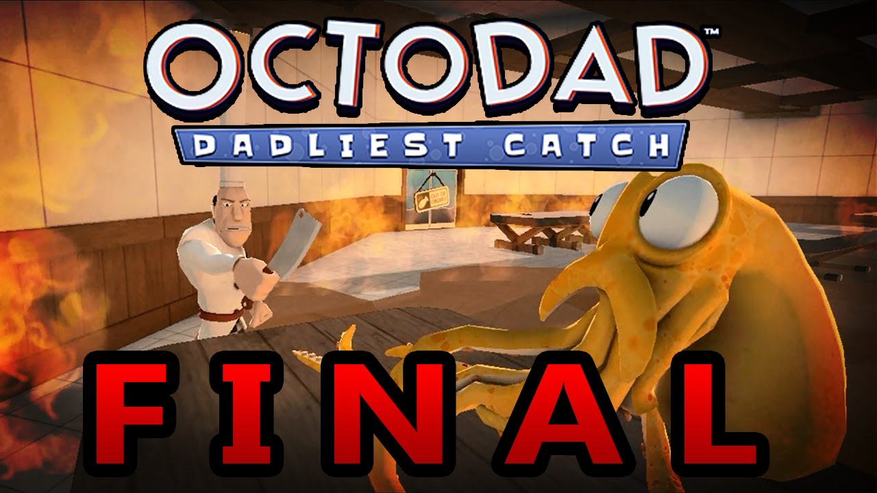SHARKS, CHEFS AND FIRE - Octodad Final - YouTube