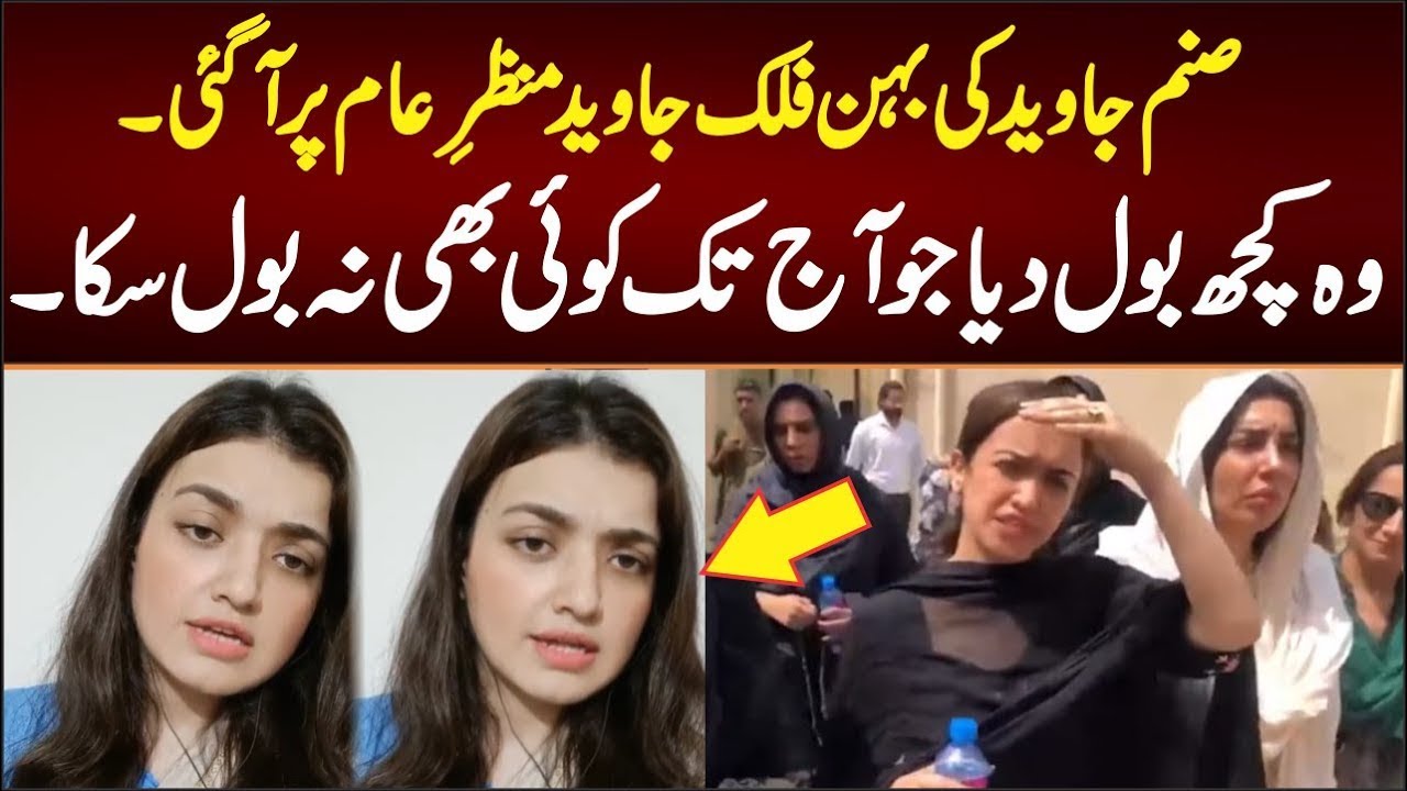 Falak Javed, sister of PTI's Sanam Javed Viral video Massage - YouTube