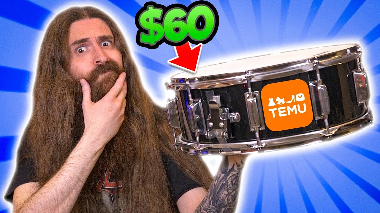 I ordered Drums from Temu - YouTube