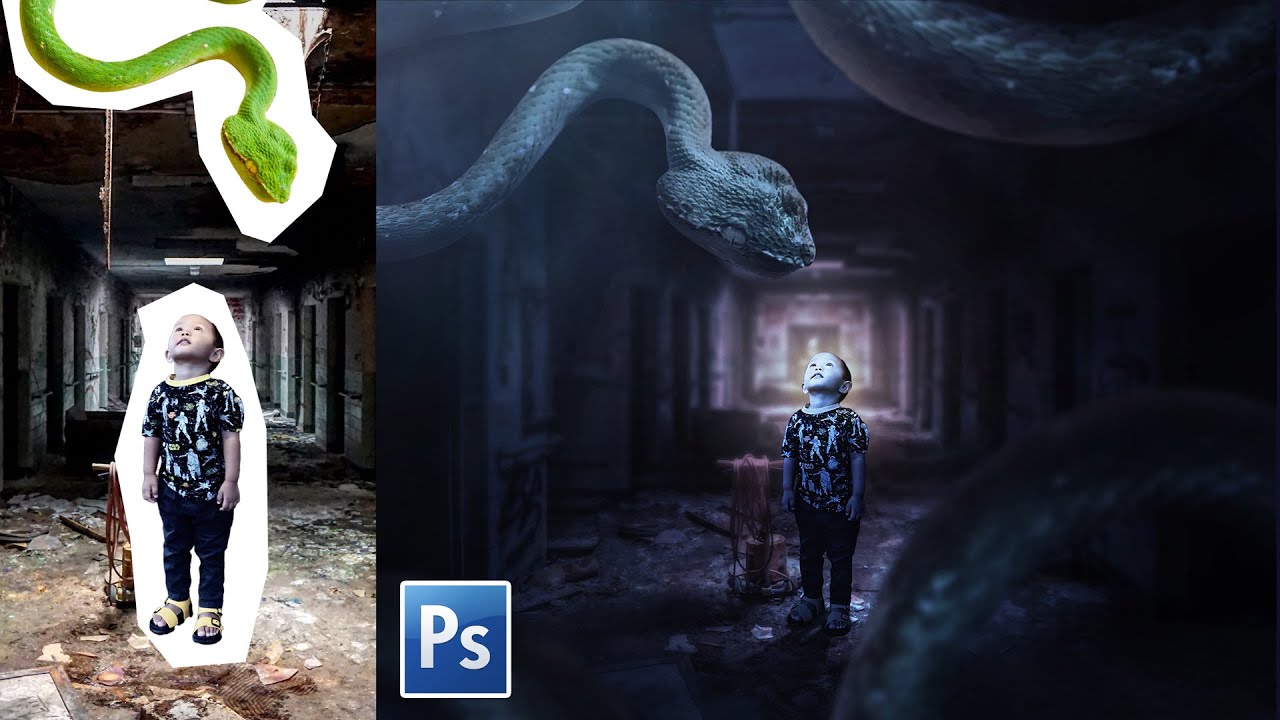 In the Nest (Photoshop Manipulation) - YouTube