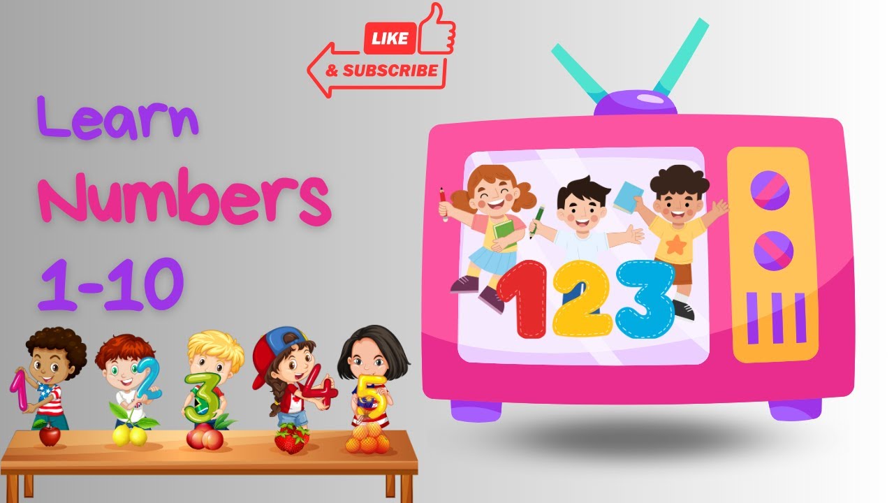 Numbers Song | Learn to Count from 1 to 10 | Nursery Rhymes and Kids ...