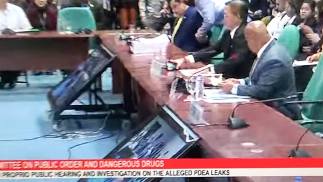 2ND Round Senate public hearing investigate of PDEA LEAKS - YouTube