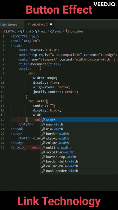 Button Effect Using CSS and HTML - #shortvideo #youtubeshorts #shorts #short #css #html # ...