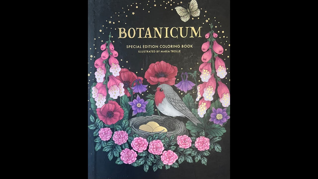 Botanicum Maria Trolle coloring and chatting and more - YouTube