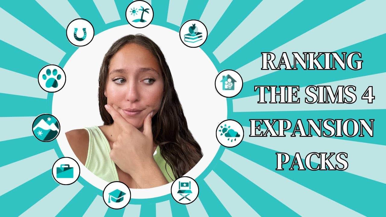 Ranking ALL the Sims 4 Expansion Packs - YouTube