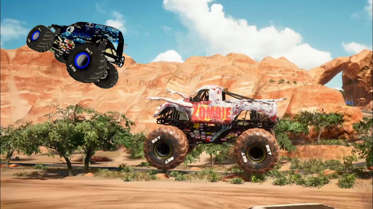 Monster Jam | Monster Trucks | Insane Monster Truck Freestyle & EPIC ...