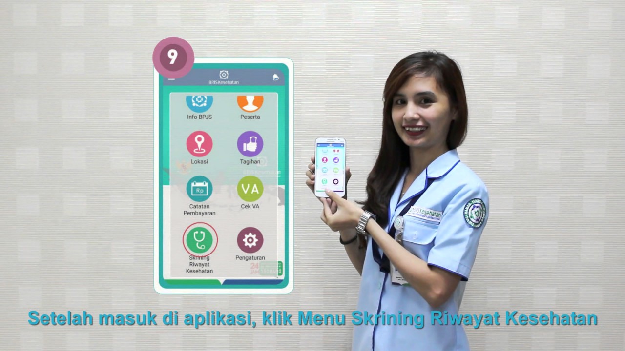 TUTORIAL SKRINING RIWAYAT KESEHATAN DI BPJS KESEHATAN MOBILE - YouTube