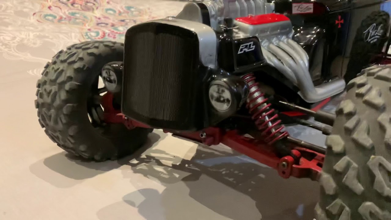 Pro-line Rat Rod body 1/8 #prolineracing #rchobby #rc #proline - YouTube