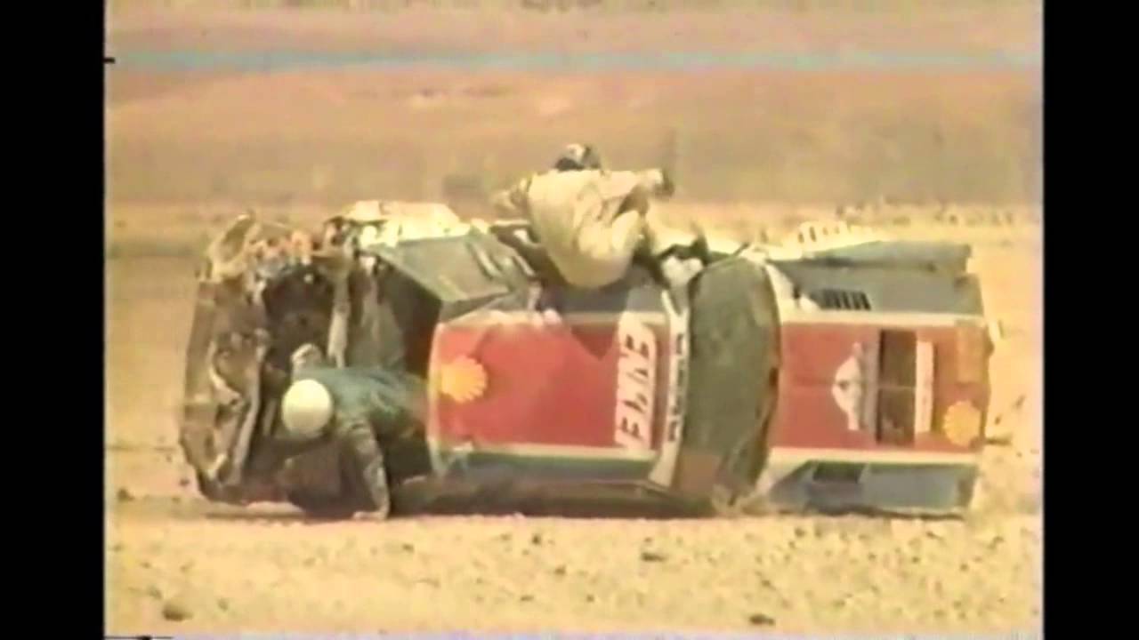 Wild desert car crash final countdown Авария ДТП - YouTube