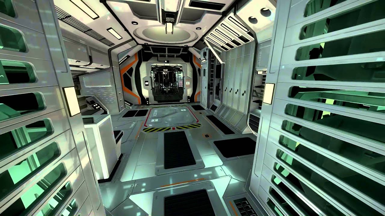 Star Citizen: Leaked Constellation Interior Tour - YouTube