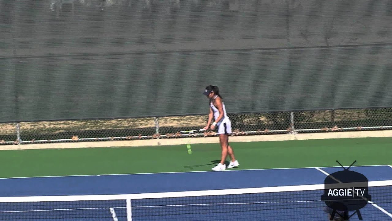 UC Davis Women's Tennis vs. Fresno State - YouTube