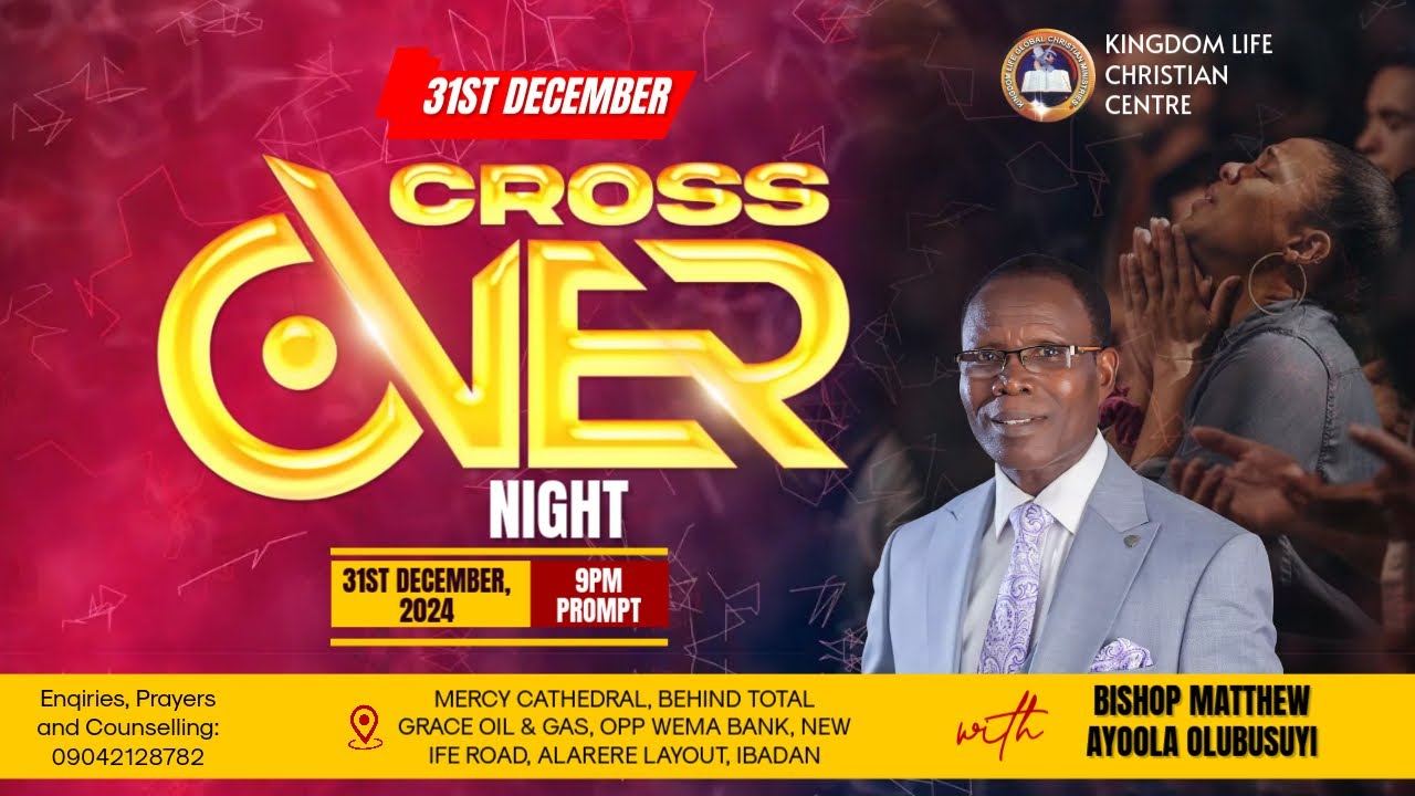 CROSS OVER NIGHT || 31ST DECEMBER 2024 - YouTube