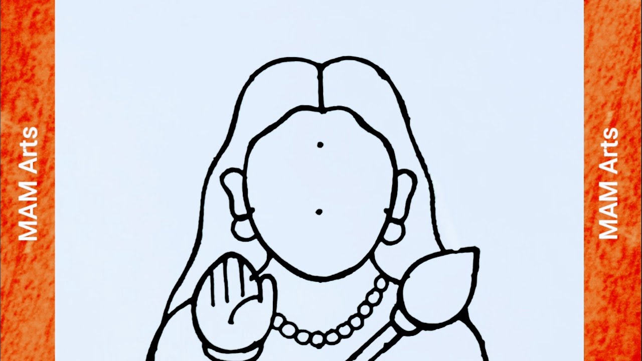 How to draw a Lord Murugan from 3×5 dots easy // Easy Kantha sashti ...