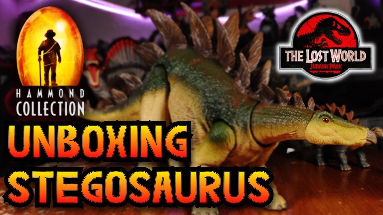 UNBOXING: ¡¡¡Stegosaurus Hammond Collection!!! - YouTube