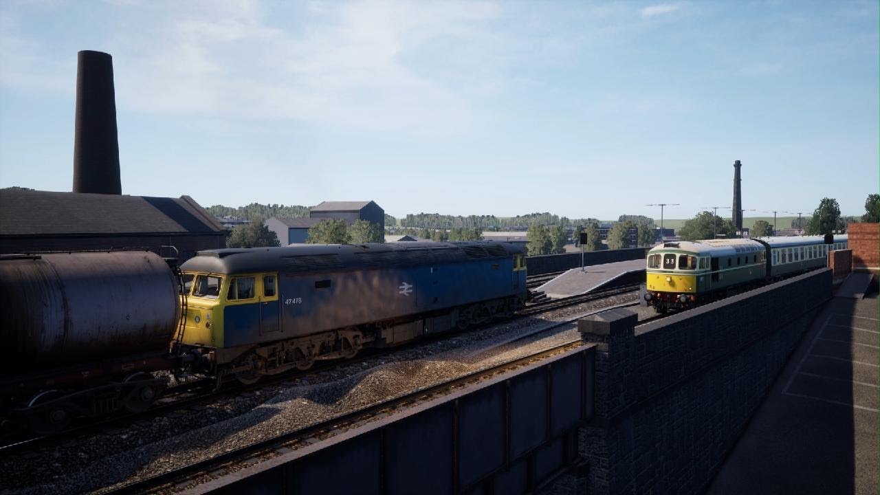 Train Sim World 4 Class 33 + Mk 1 × 4 Manchester Victoria Station ...