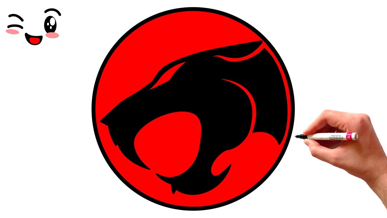 How To Draw Thundercats Logo | Easy Drawing - YouTube