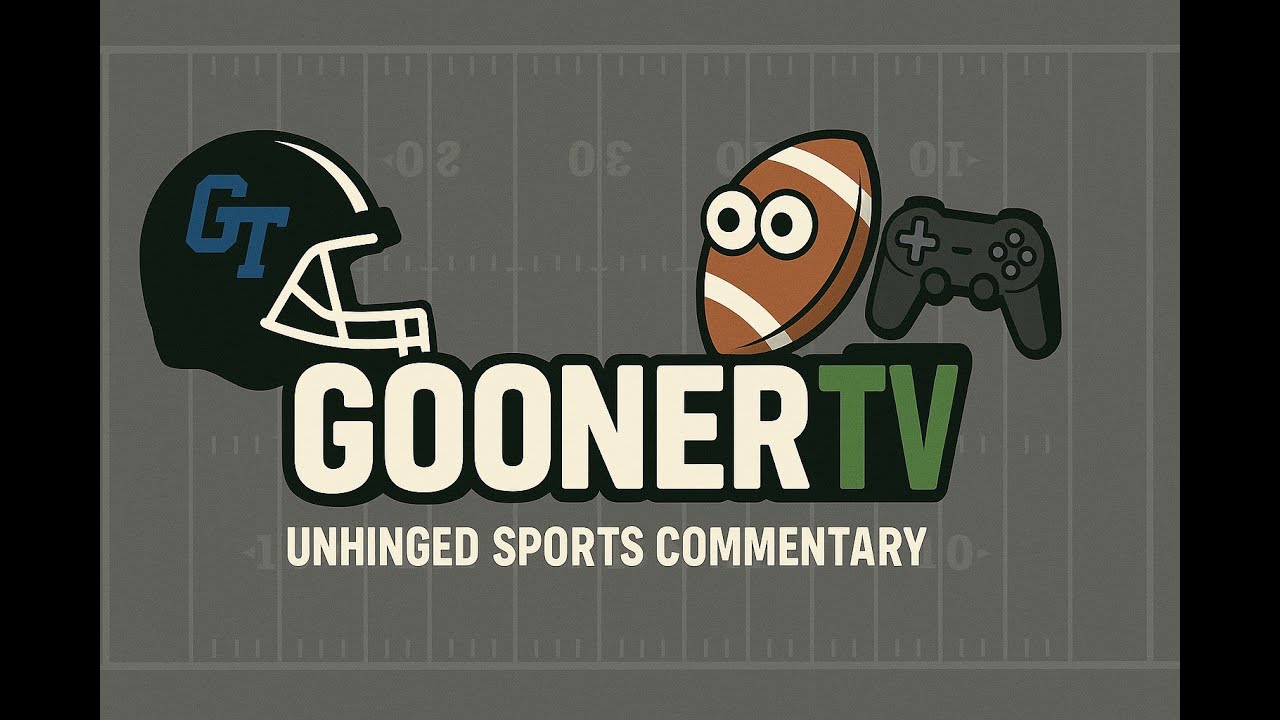 Two Gooners announce college football game - YouTube