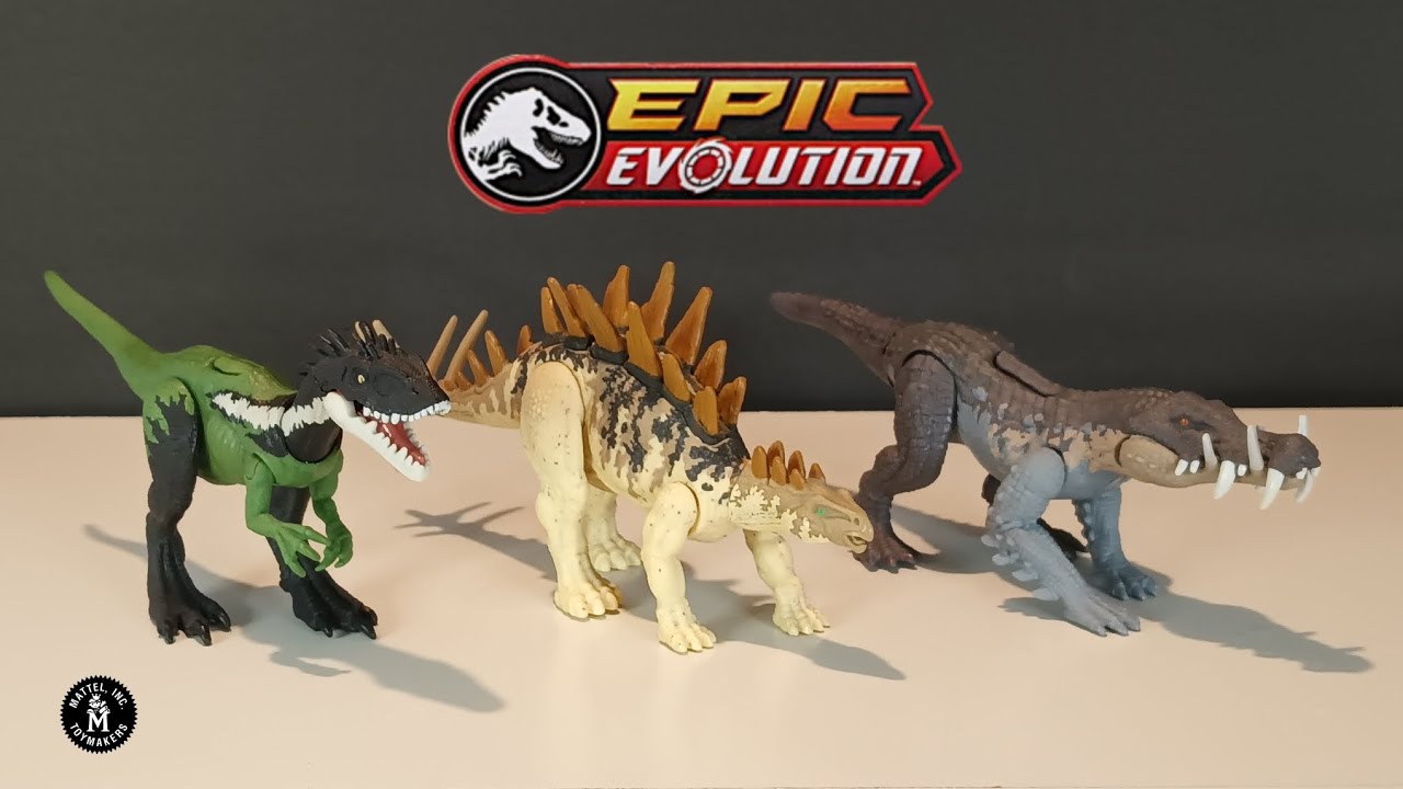 Mattel Jurassic World Epic Evolution Strike Attack Guaibasaurus ...