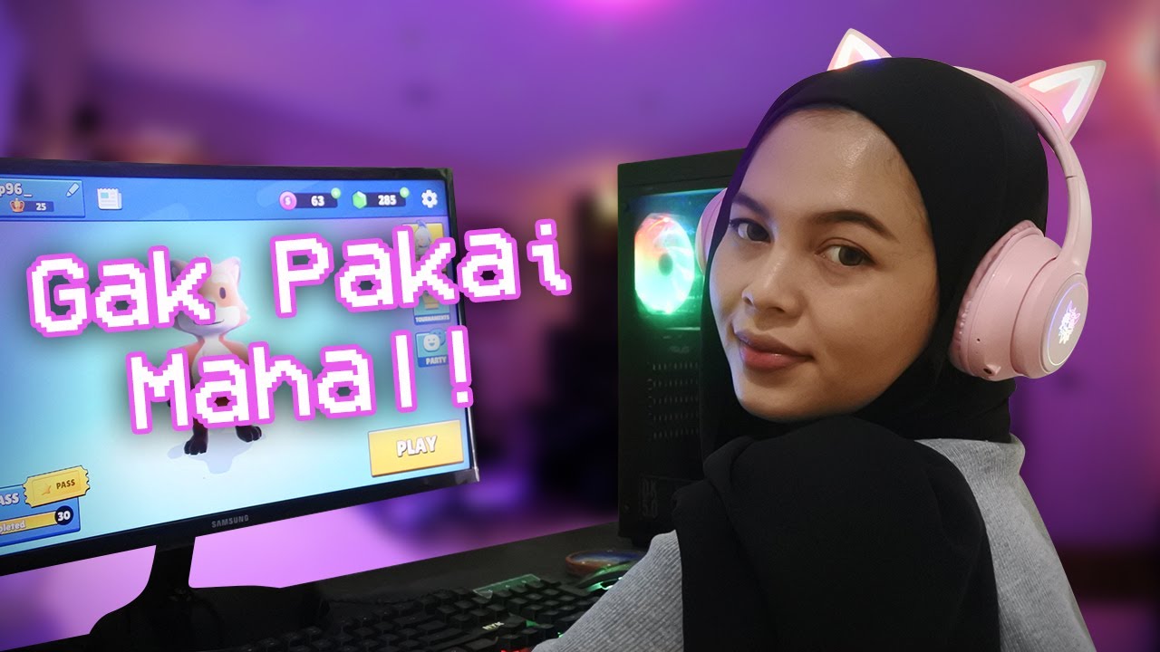 Review Headset Gaming Kitty Ears Murmer - Onikuma B90 - YouTube