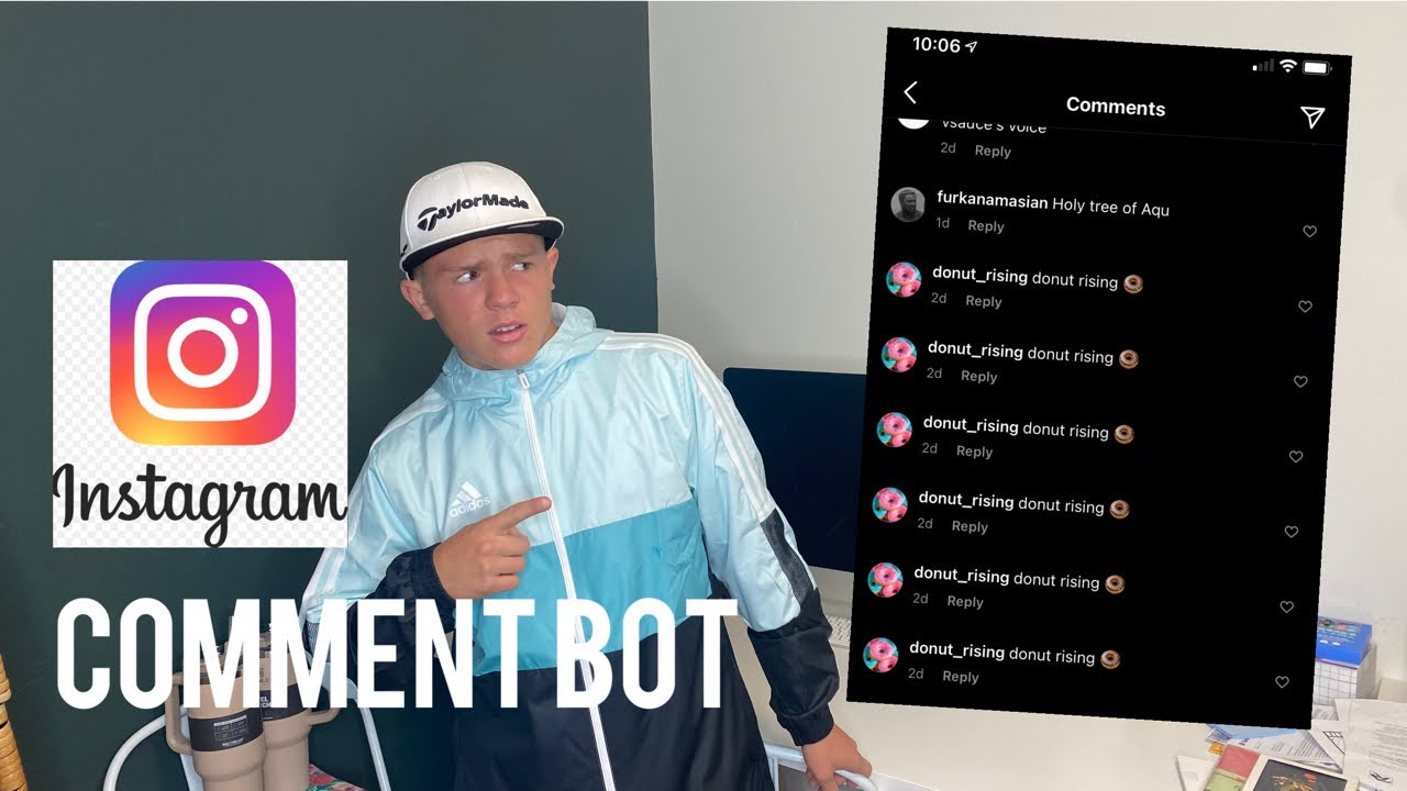 I Built An Instagram Comment Bot | Nah He Tweakin - YouTube
