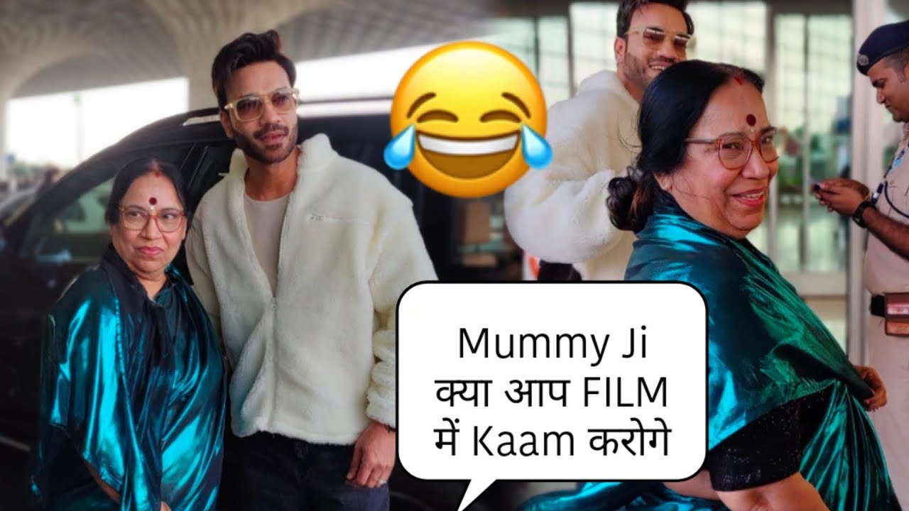 Vicky Jain Spotted With Mom For The Forst Time After #biggboss17 Finale ...