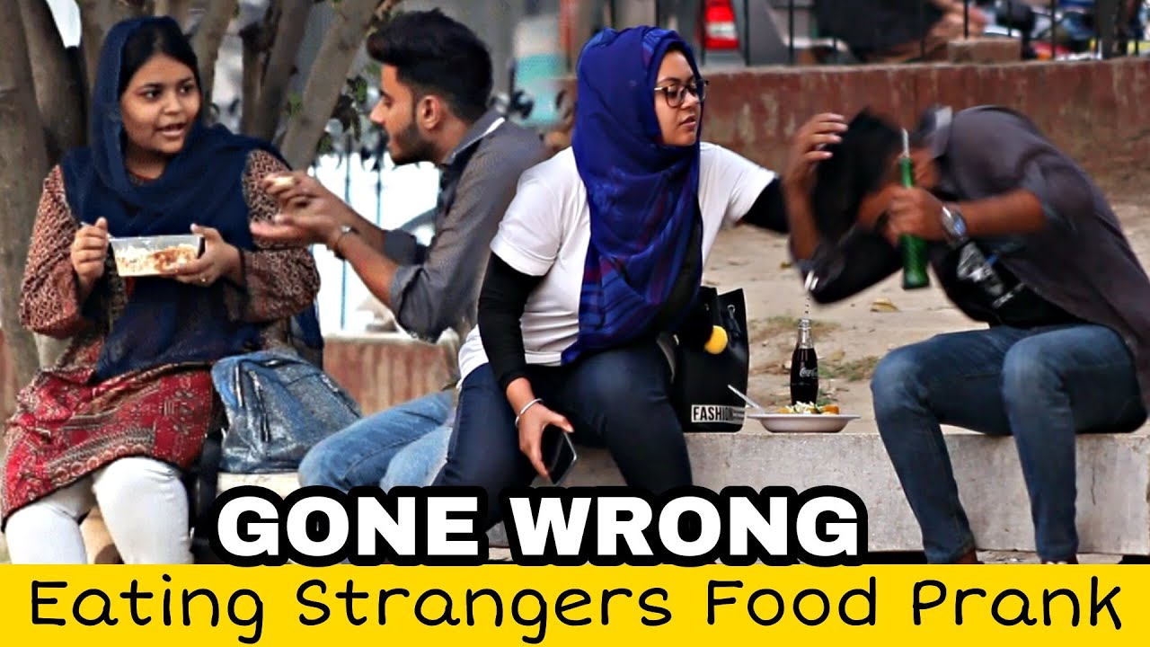 Eating Cute Girls Food Prank Gone Wrong @ThatWasCrazy - YouTube