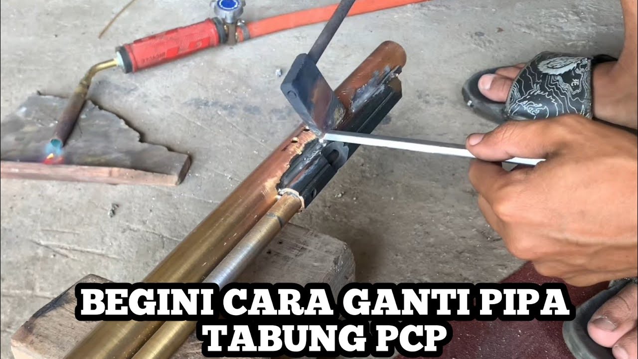 Tutorial ganti pipa tabung pcp tanpa ganti konstruksi lama - YouTube