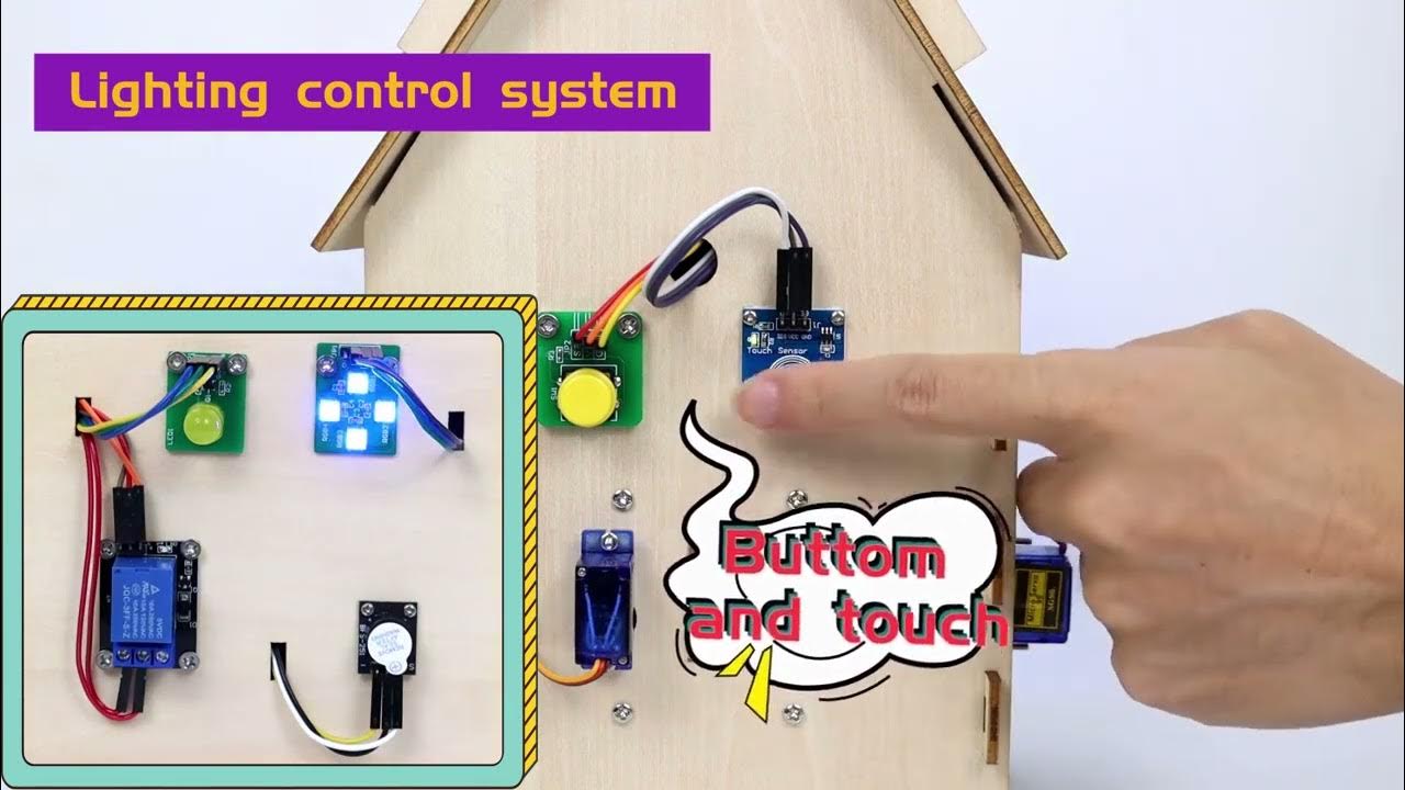 Complete Automation Smart Home Model Profesional Kit for Arduino - YouTube