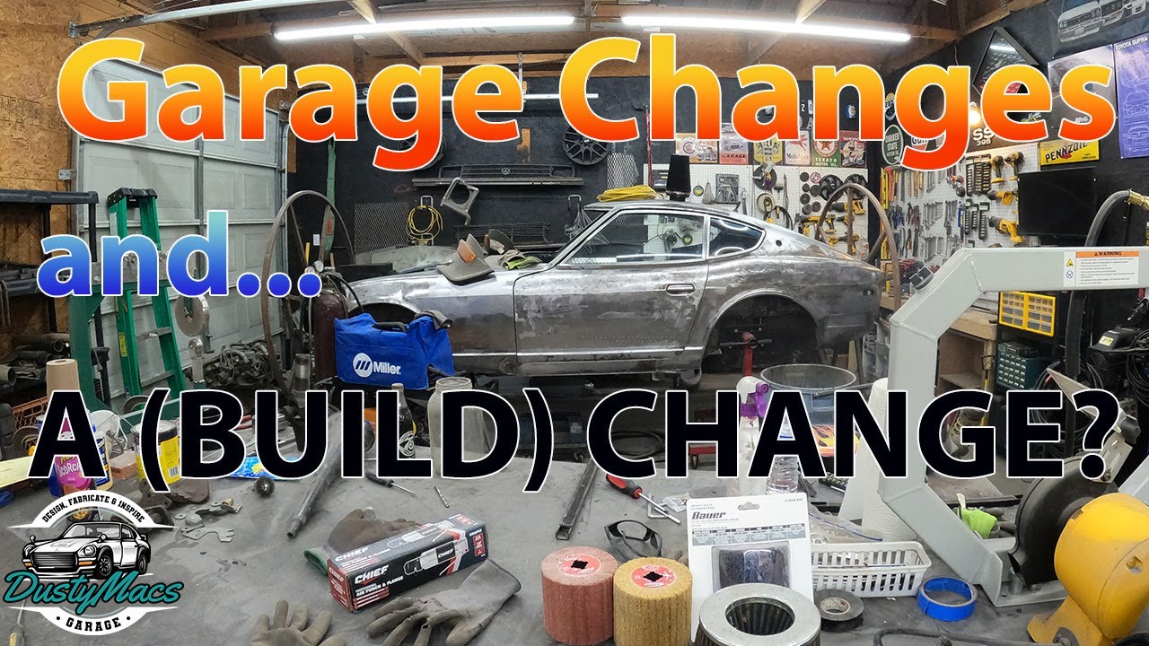 | Datsun 240z DESIGN CHANGE | GARAGE UPGRADE - YouTube