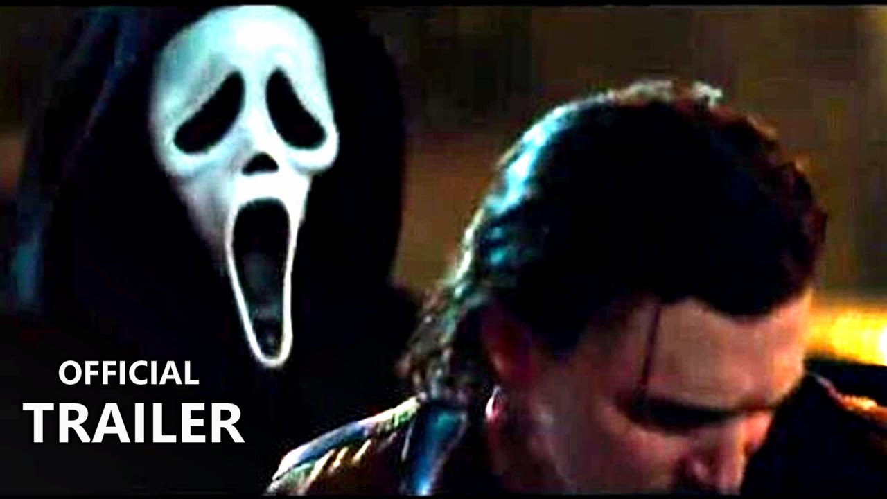 SCREAM 2022 TRAILER Horror Movies Neve Campbell Courteney Cox David ...