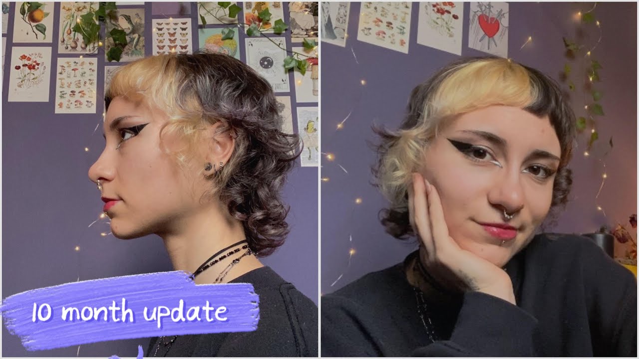 10 month shaved head growth update 🌱 - YouTube
